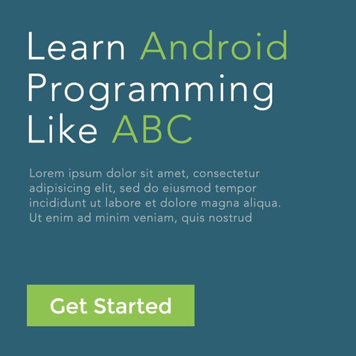 Create a poster for an Android Application Development Course | Signage ...