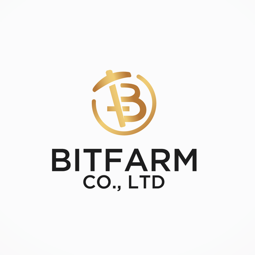 BITFARM - Cryptocurrency cloud mining logo and branding | Logo & brand ...