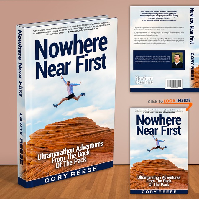 Create a stunning cover for my book "Nowhere Near First" | Book cover ...