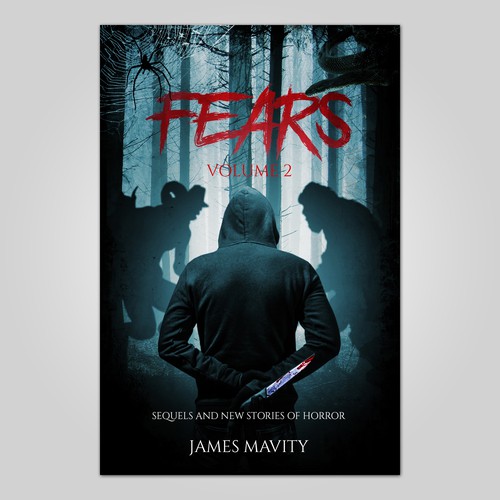 Designs | looking for a very scary cover | Book cover contest