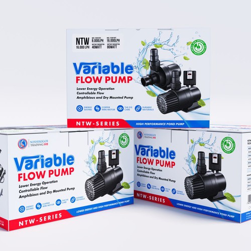 Designs | Water pump design for Ornamental fish ponds | Product ...