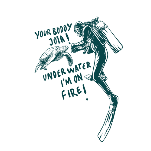 Designs | Scuba Diving Stamp | Other art or illustration contest