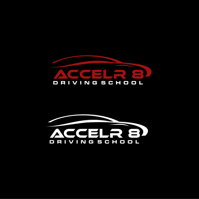 Create a driving school logo that will attract customers for AcceLr8 ...