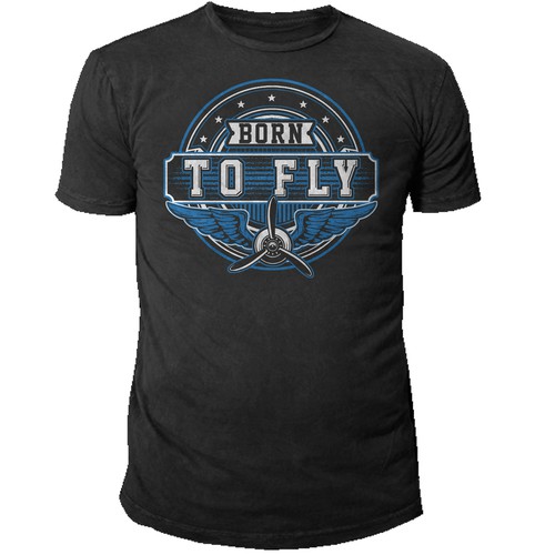 Guaranteed / Blind Contest Design Aviation Themed T-Shirt | T-shirt contest