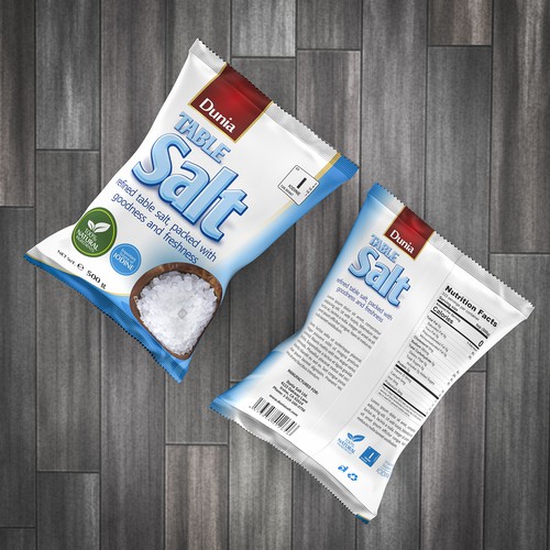 Designs | Newcomer in refined table salt business, need fresh design to ...