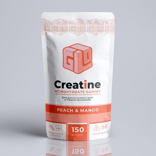 Designs | Bag Design for Creatine Monohydrate Gummy brand | Product ...