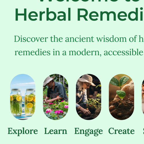Designs | Design a Modern Yet Traditional Herbal Remedy App: Combining ...