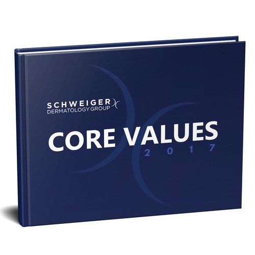 Help design a Core Values Book Cover for a large dermatology group ...