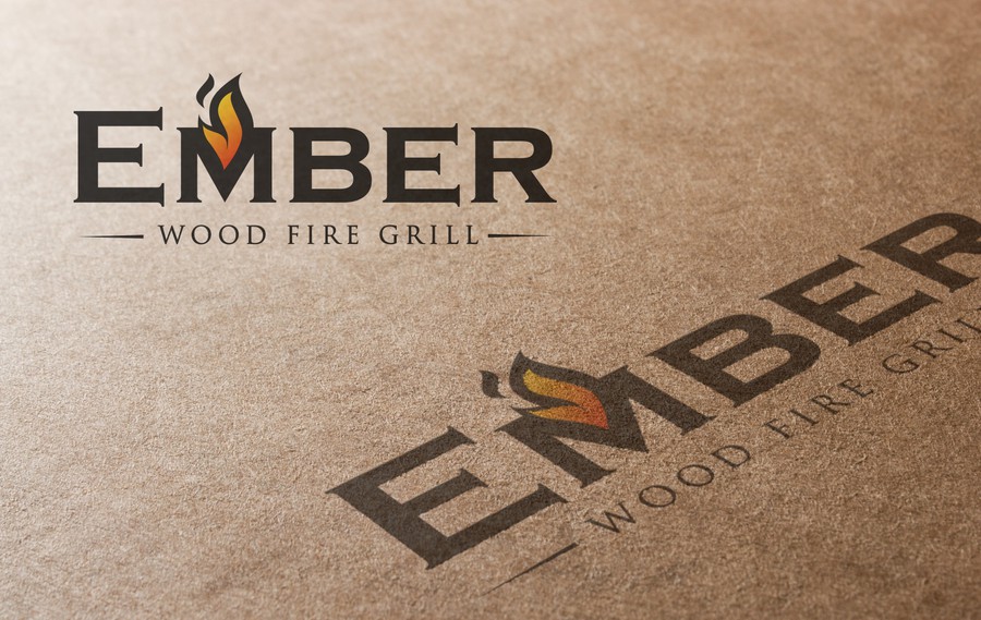 Create the next logo for Ember Wood fire grill | Logo design contest