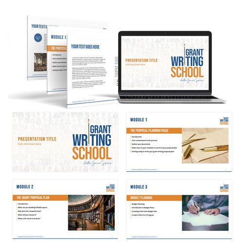 Designs | Grant Writing Success Challenge Course PowerPoint ...