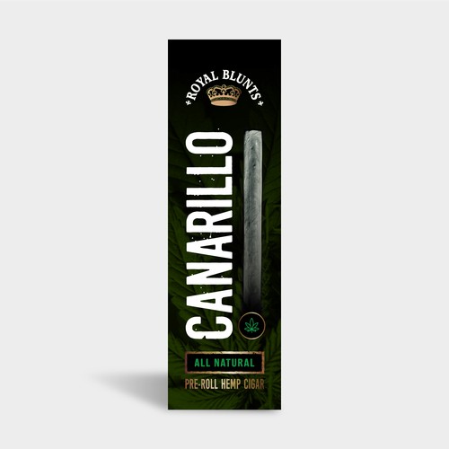 Designs | Cannabis Pre-roll Hemp Cigar | Product label contest