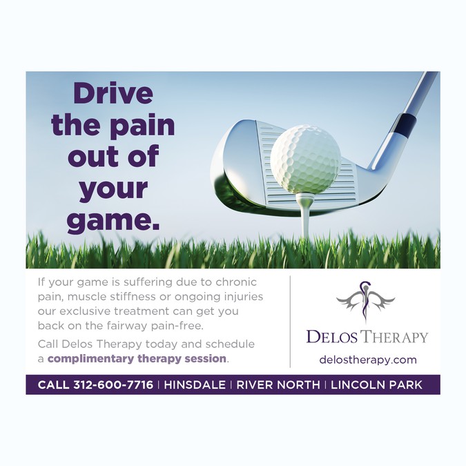 Golf Magazine Ad For Innovative Therapy Clinic | Other business or ...