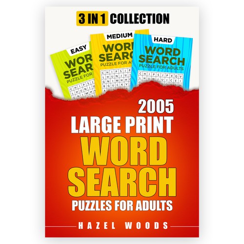 Designs | Stunning Cover for a Word Search Book | Book cover contest