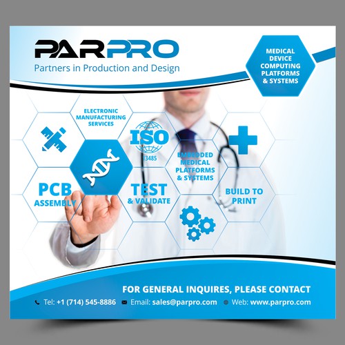 Trade Show Booth Graphic for Medical Show | Signage contest