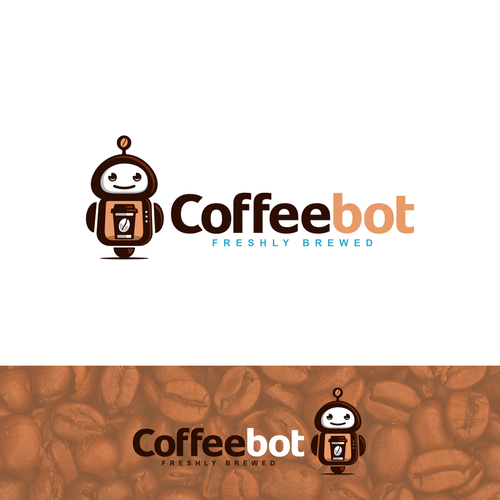 Designs | CoffeeBot need a strong and powerful logo | Logo design contest
