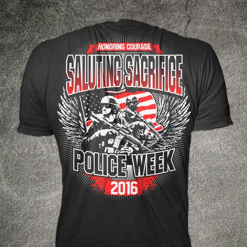 Police Week 2016 T-Shirt | T-shirt contest