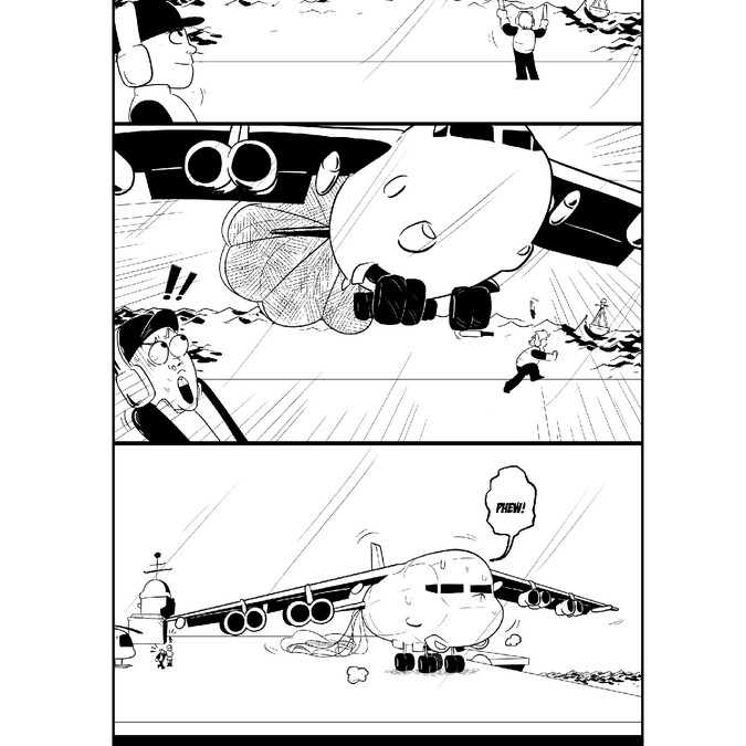 B52 Bomber Cartoon | Illustration or graphics contest