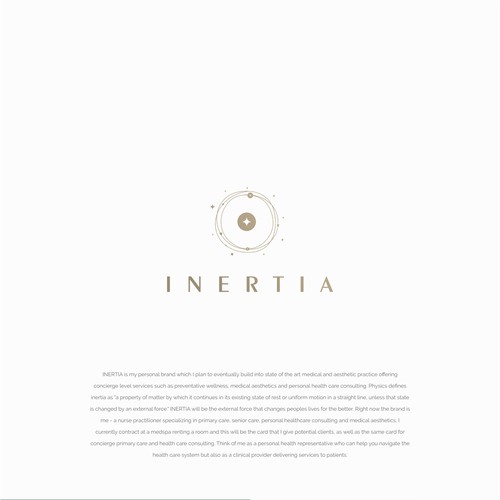 Designs | Design a logo and business card for INERTIA - a concierge ...