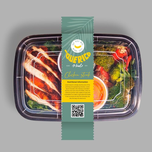 Designs | Meal prep container label for Miami company | Product ...