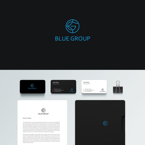 Blue group cherche un nouveau logo pour symboliser son développement ...