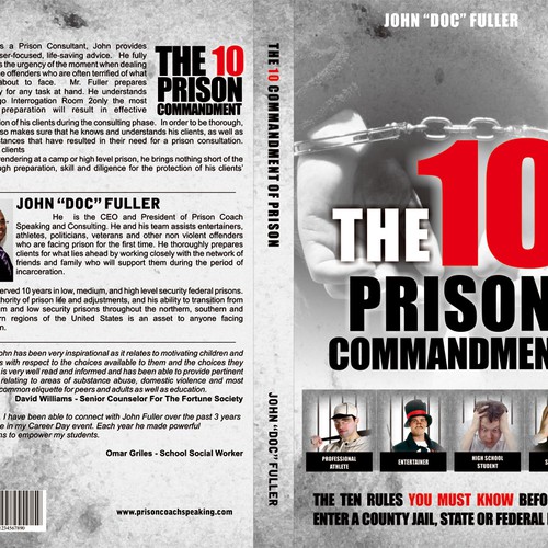 Designs | Create a book cover for a Prison Consultant! | Book cover contest