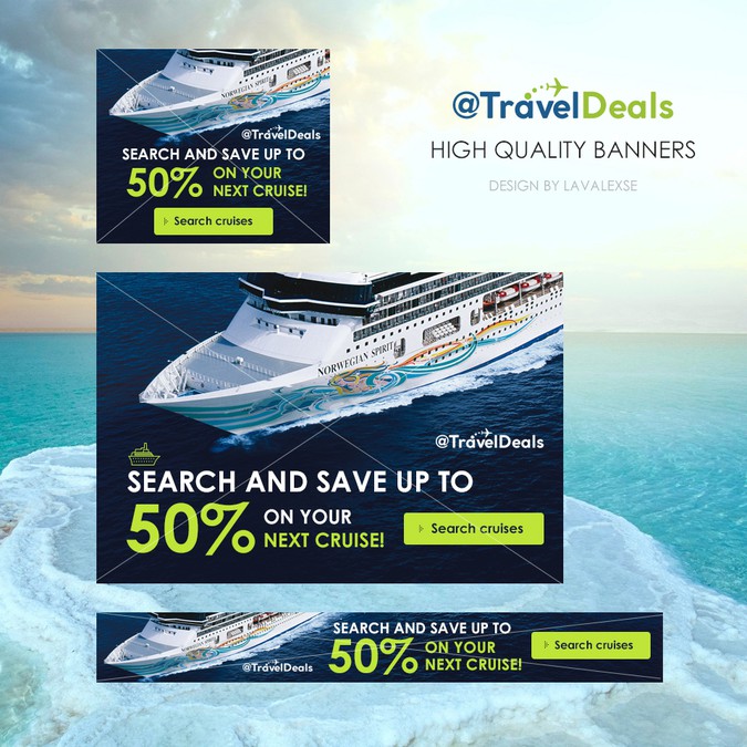 Cruise Banners | Banner ad contest