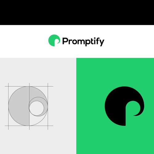 Designs | Modern, Simple and Sleek Logo for Promptify.com | Logo ...