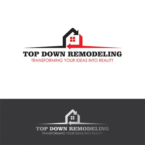 Top Down Remodeling | Logo design contest