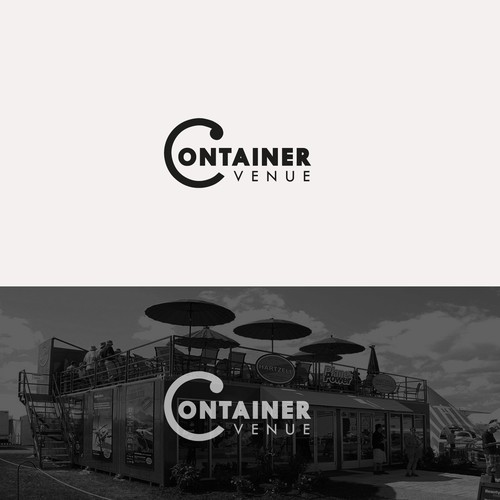 Create a modern and memorable logo for CONTAINER VENUE. | Logo design ...