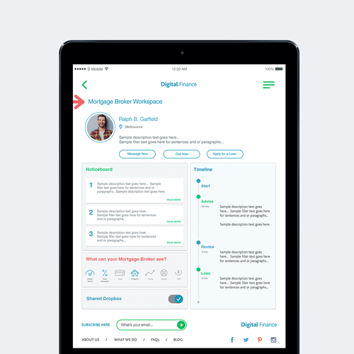 Graphic design contest for funky finance app | Other web or app design ...