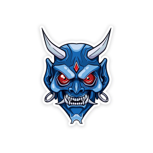 Oni Mask | Sticker contest