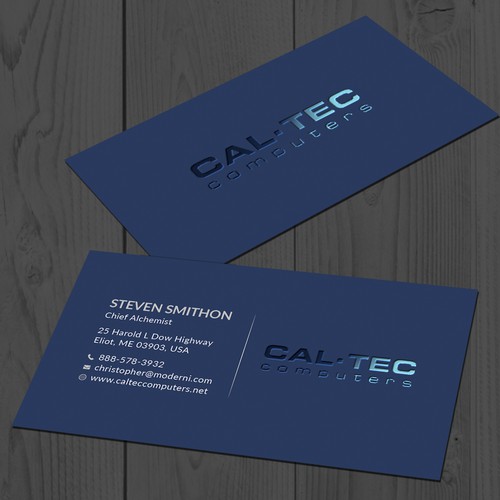 Design Business Card for IT Company | Business card contest