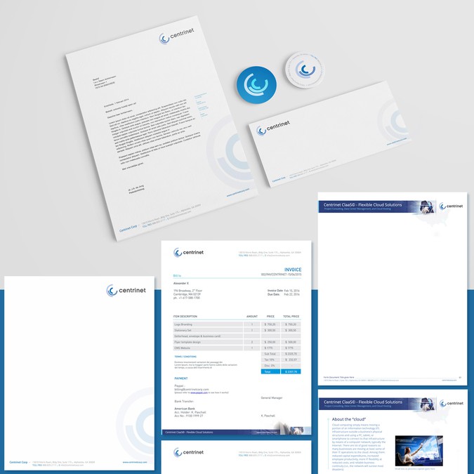Quickbooks Forms background, and Letterhead template. | Illustration or ...