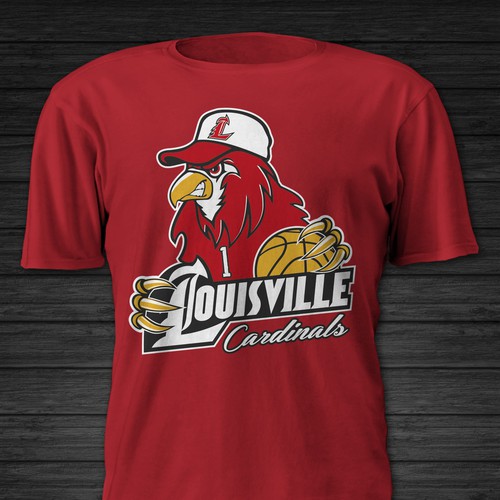 Fan T-Shirt Design for College Basketball Team | T-shirt contest