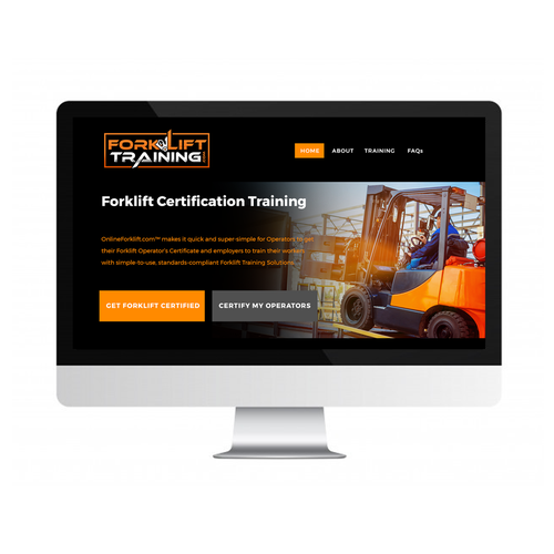 Designs | New Logo for REBRANDING Forklift Training Website | Logo ...