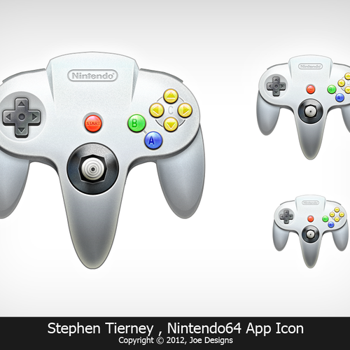 Nintendo64 Emulator Application Icons (OS X) | Icon or button contest