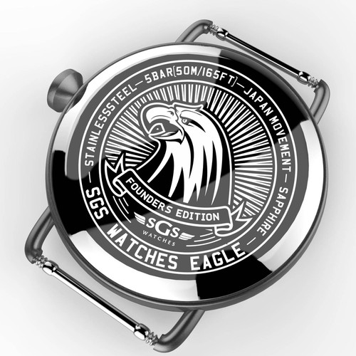 WANTED: Men's Watch Back Plate Engraving - Eagle | Merchandise contest