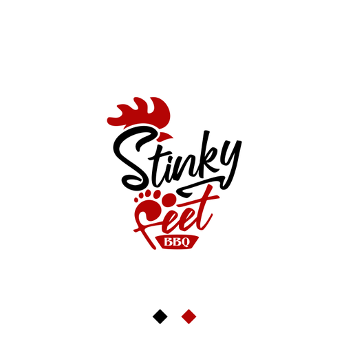 Designs | Stinky Feet BBQ Logo | Logo design contest