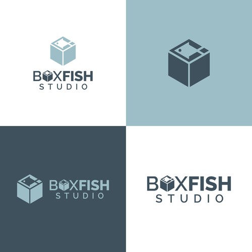 Designs | Young and professional logo for Boxfish Studio | Logo design ...