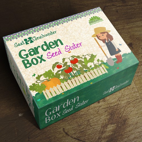 Creative packaging for new gardening product | Product packaging contest