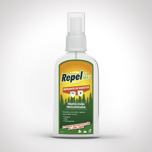 Designs | Repel 12 Max Etiqueta | Product label contest