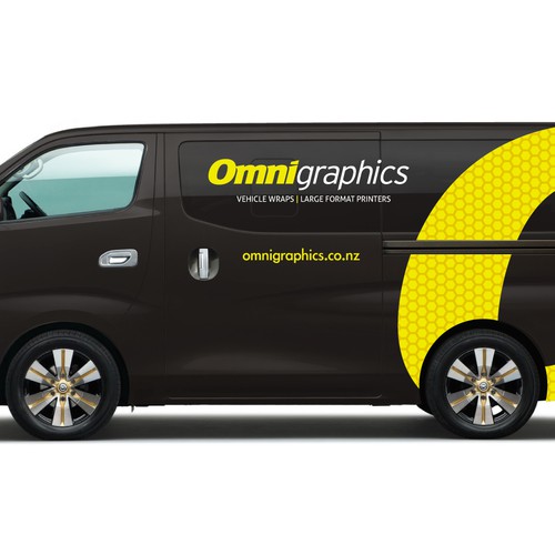 Designs | Upmarket full wrap for grand format digital printer. | Car ...