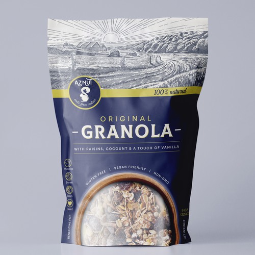 Designs | Granola packaging | Product packaging contest