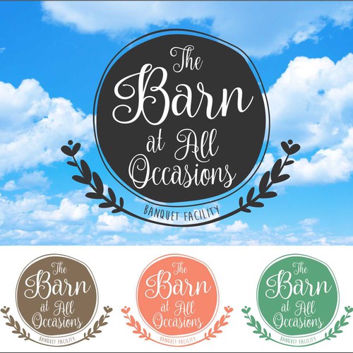 Create a logo for a rustic/elegant Barn event venue. Want an elegant ...