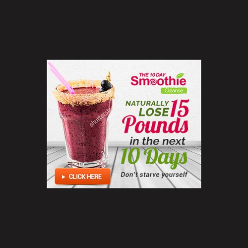 Eye Catching SMOOTHIE Banners | Banner ad contest