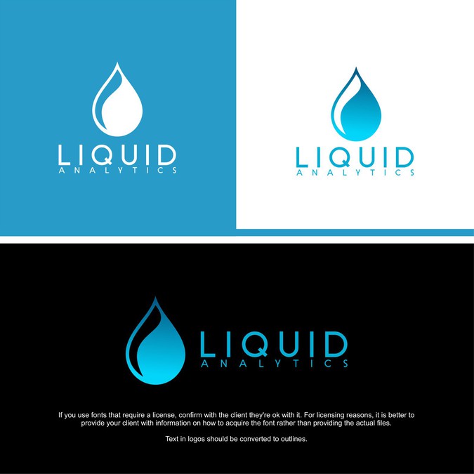 Simple, powerful logo needed for Liquid Analytics | Logo design contest