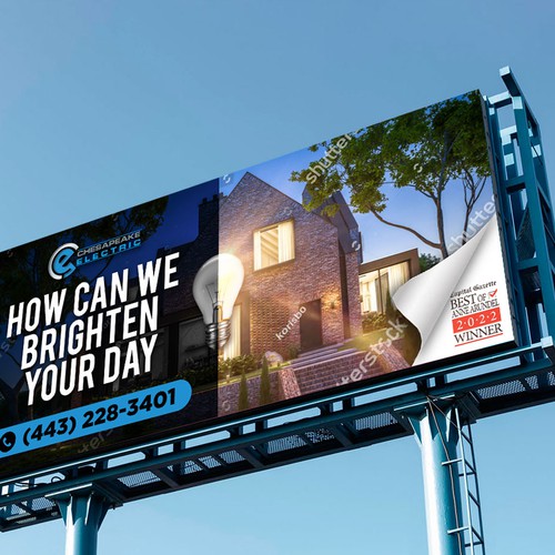 Designs | Chesapeake Electric Billboard | Signage contest