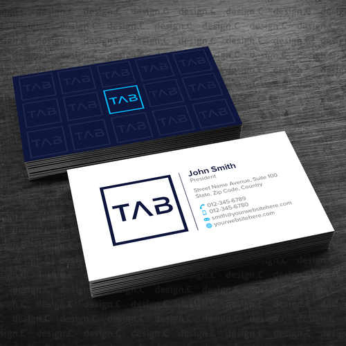 TAB Business Card | Business card contest