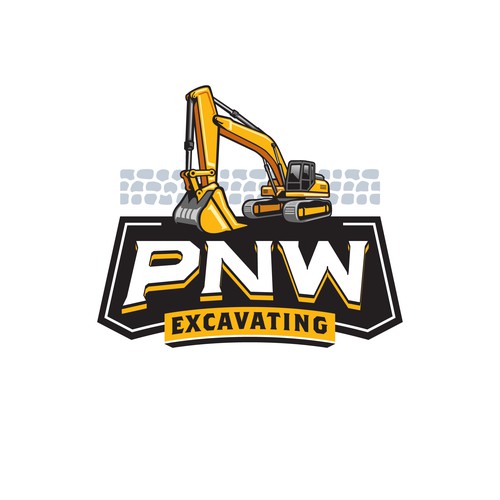 Designs | Excavating and Rock Retaining Wall | Logo design contest