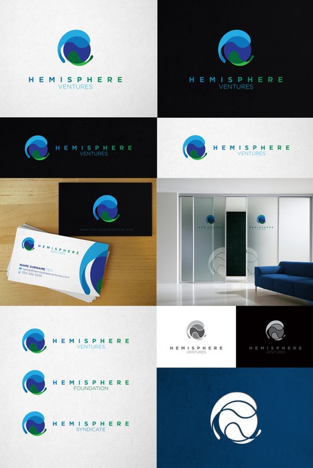 Hemisphere Logo and Identity | Logo & brand identity pack contest